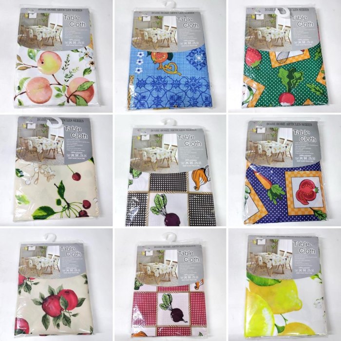 MANTEL RECTANGULAR ESTAMPADO POLYESTER - ESTAMPADO SURTIDO
