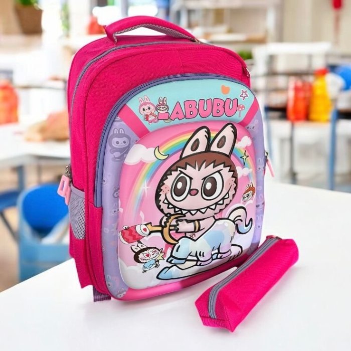 Mochila Labubu Con Lapicera Fiusha Centauro